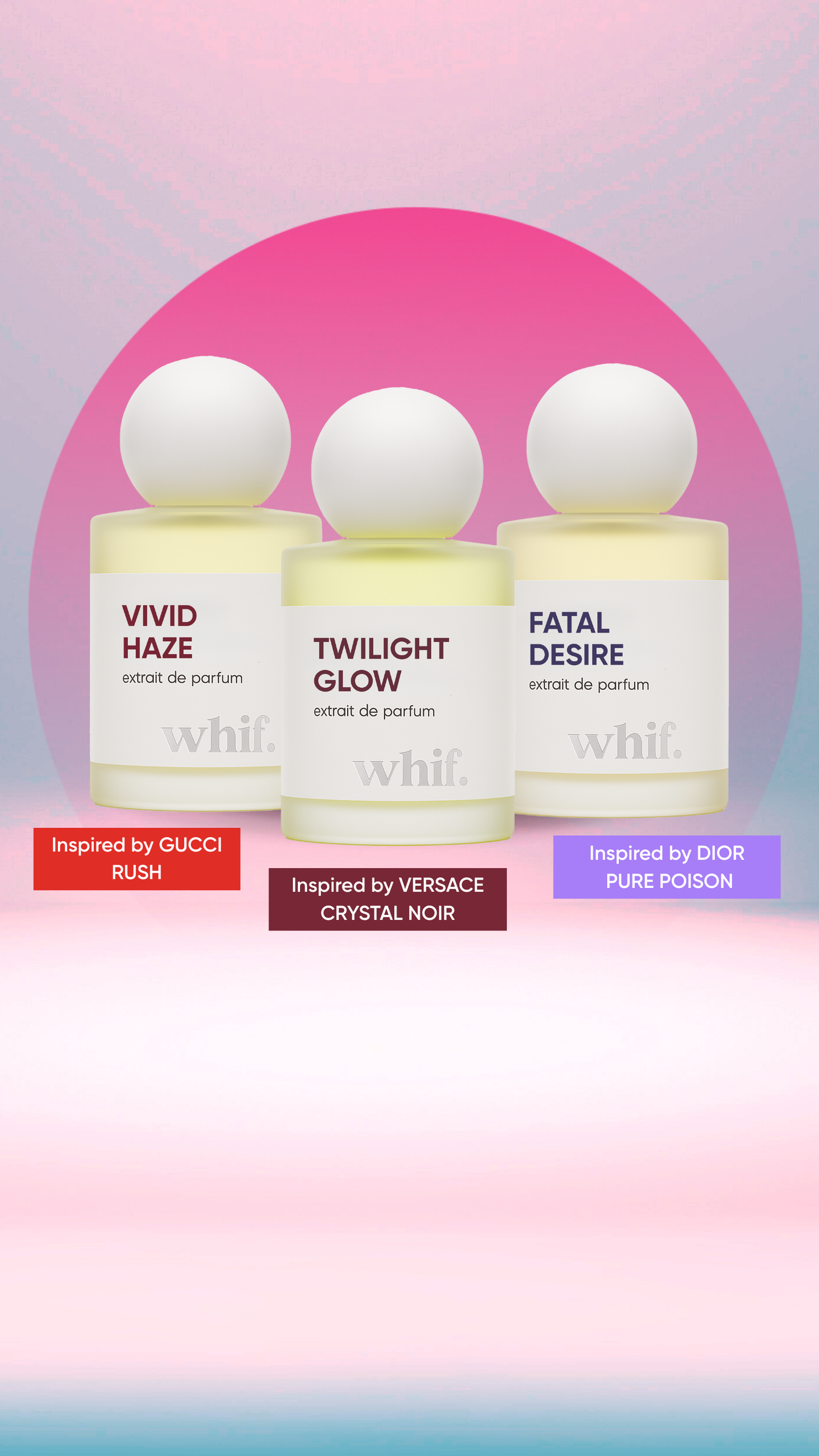 Designer Inspired Perfumes by Whif