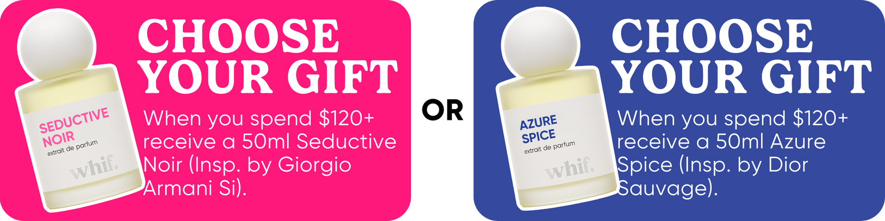 Designer Inspired Perfumes by Whif