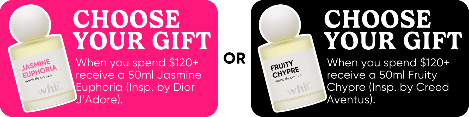 Designer Inspired Perfumes by Whif